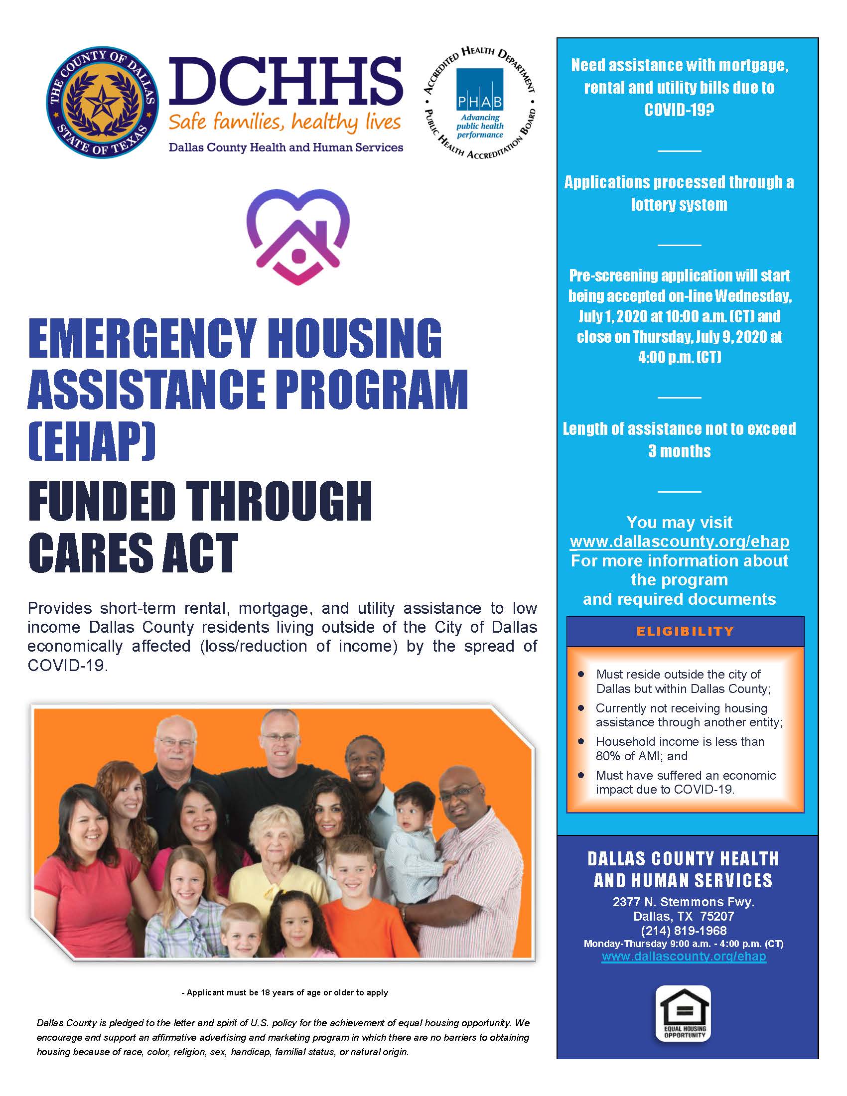 Dallas County Offers New Emergency Housing Assistance Program - New ...